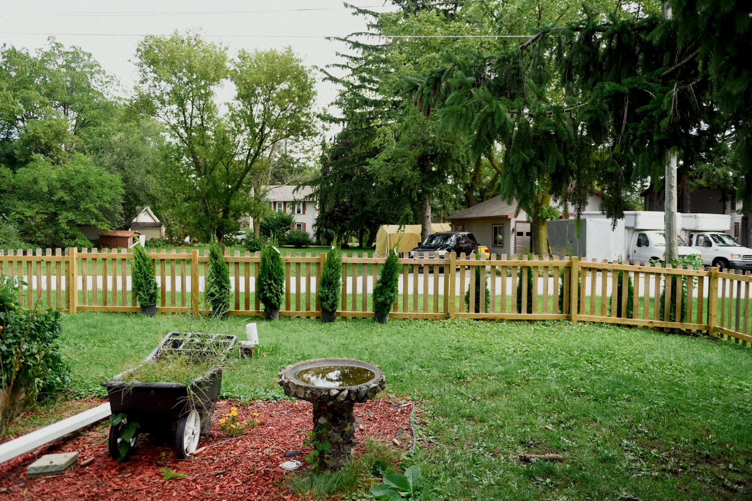 Fence Building Basics for a Wood Privacy Fence - Oak Abode
