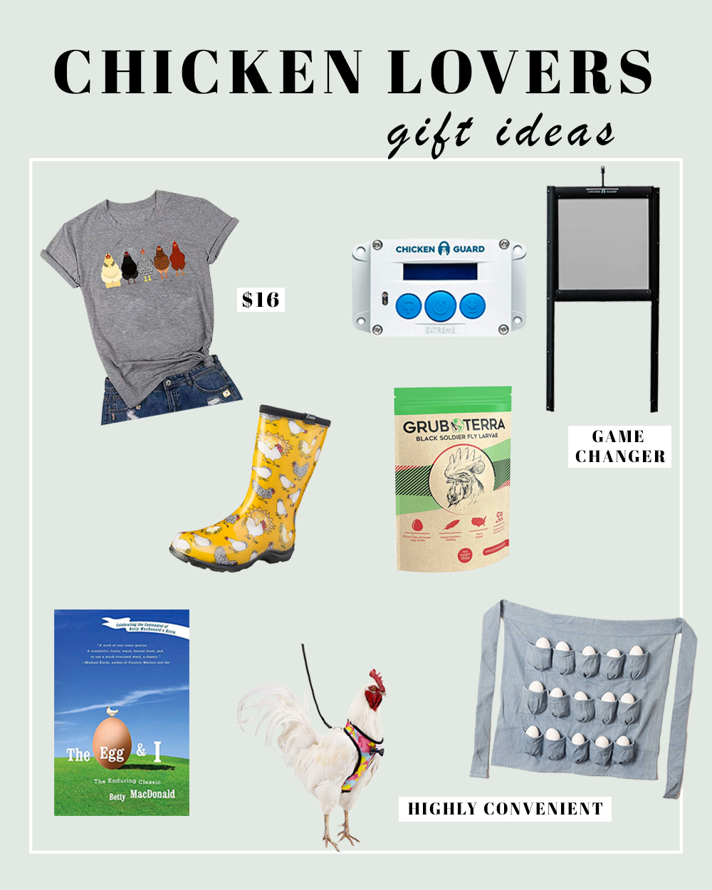 Best Chicken Themed Gifts 2021 - Oak Abode
